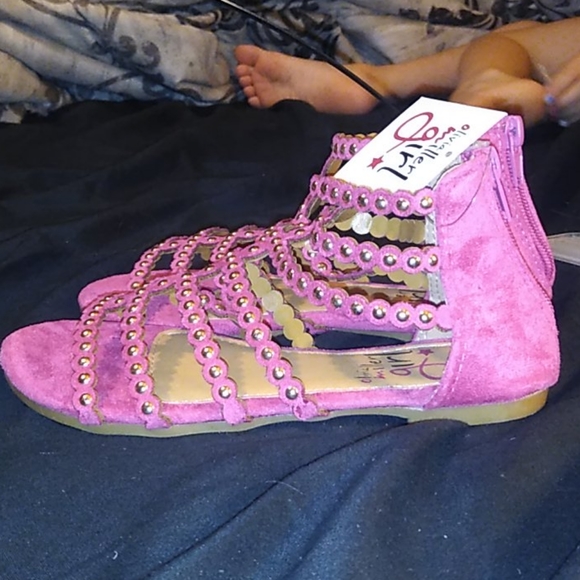 Olivia Miller | Shoes | Nwt Little Girl Gladiator Sandals Pink Size | Poshmark
